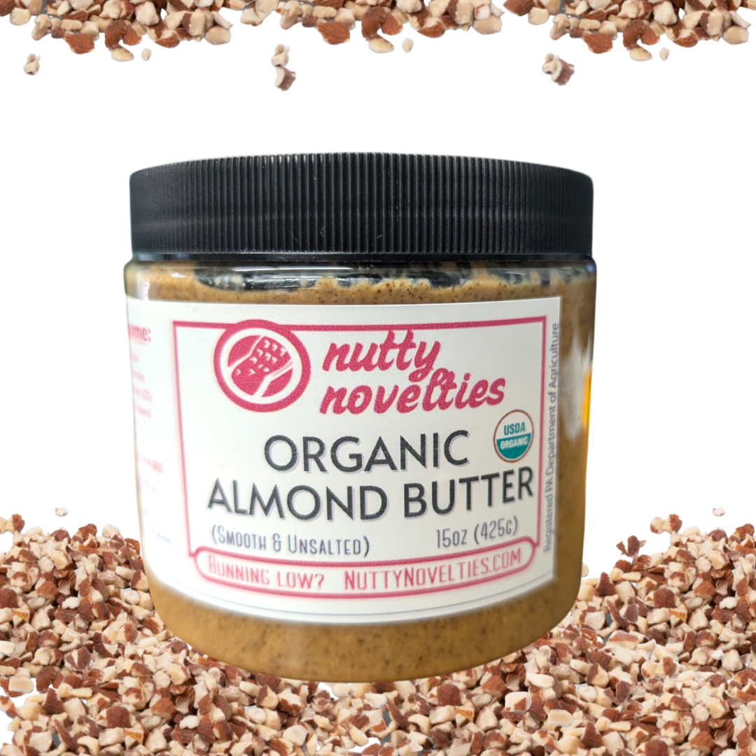 Organic Almond Butter – Nutty Novelties