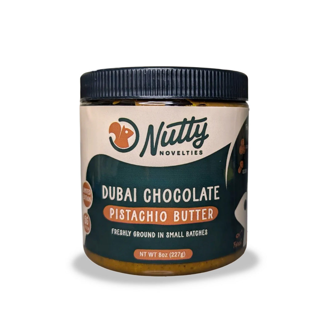 LIMITED EDITION! Dubai Chocolate Pistachio Butter – Nutty Novelties